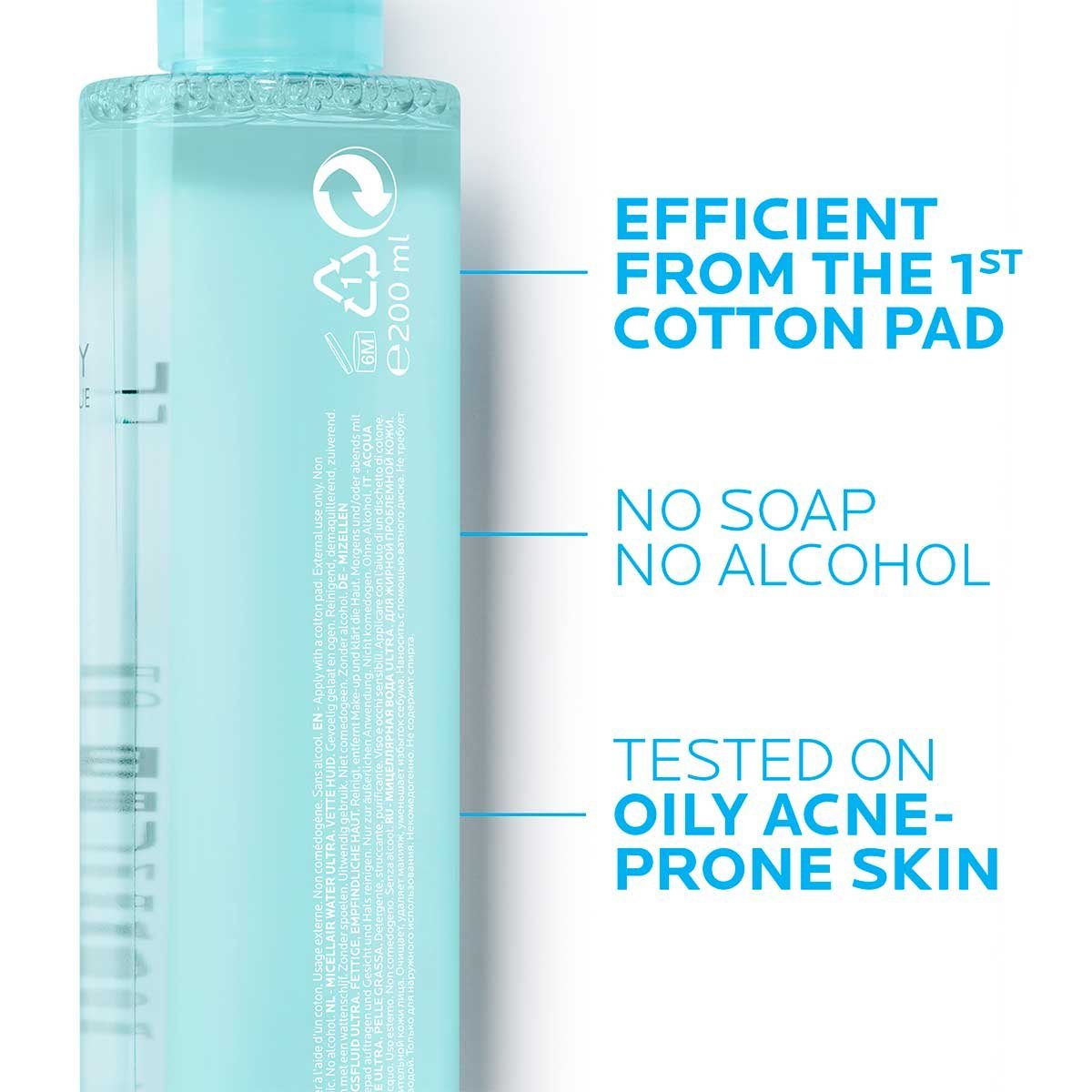 EFFACLAR MICELLAR WATER : PURIFYING MAKE-UP REMOVER AND FACE CLEANSER ... EFFACLAR MICELLAR WATER : PURIFYING MAKE-UP REMOVER AND FACE CLEANSER ...